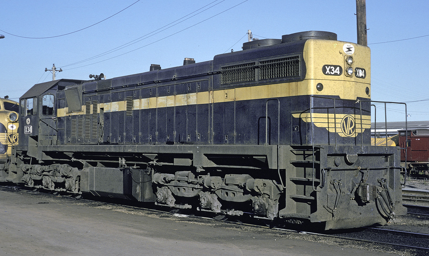X class d/e locomotives